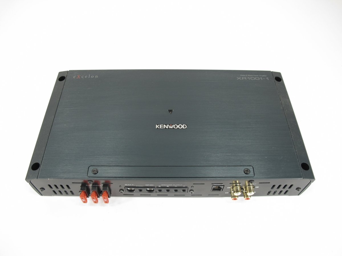 Kenwood Excelon XR1000-1 1,000 Watts RMS x 1 @ 2 Ohms Mono Subwoofer A ...