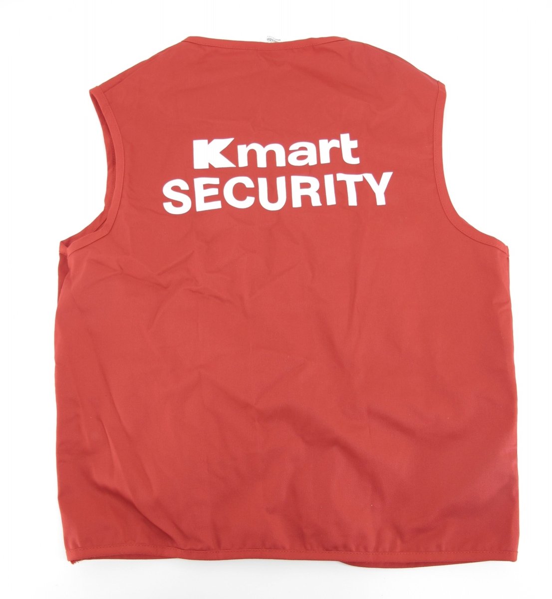 Kmart Security Vintage Iconic Red Retail Chain Store Vest Size M L XL ...