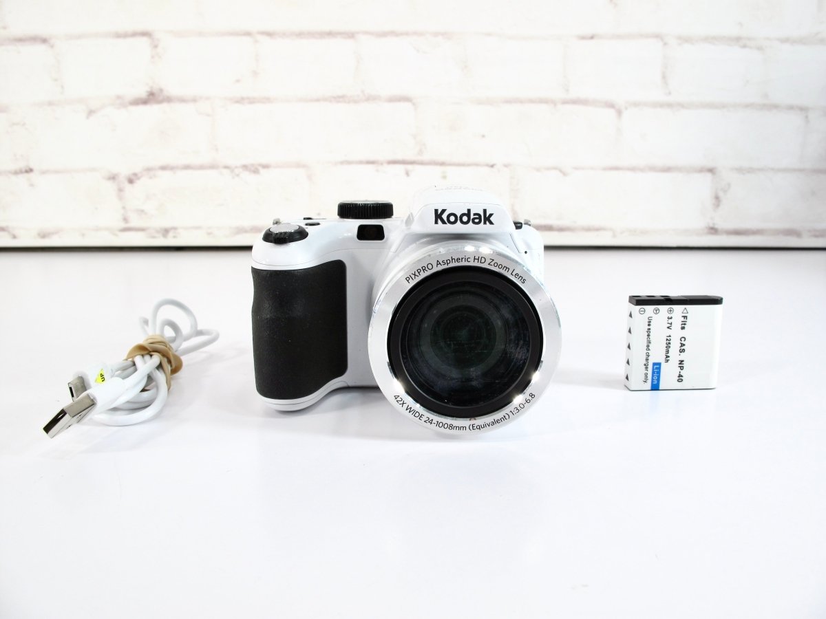 Kodak PIXPRO Astro Zoom AZ421-WH 16MP Digital Camera w/ 42X Optical Zo ...