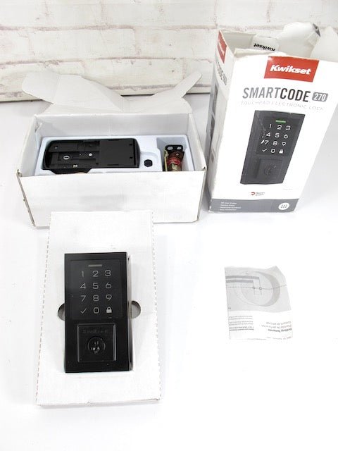 Kwikset SmartCode 270 Smart Lock Touchpad Entry Door Lock with Keys ...