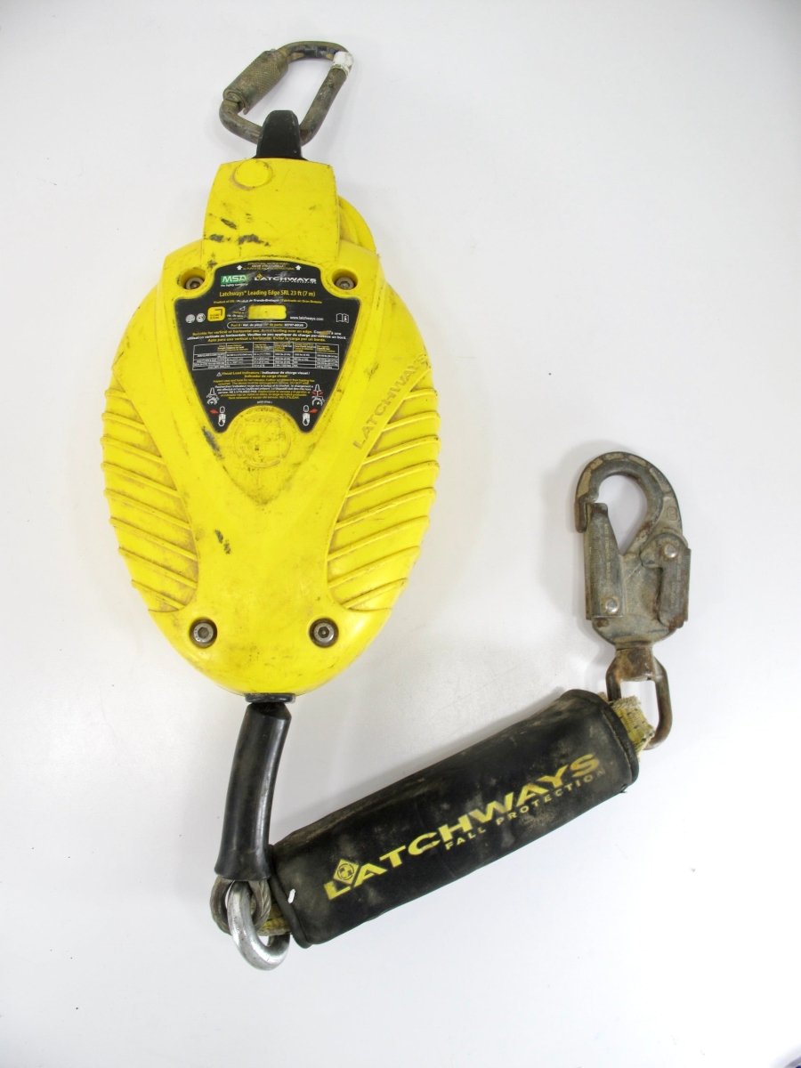 MSA Latchways 62707-00US 7m 23ft Self-Retracting Lanyard Fall Protecti ...