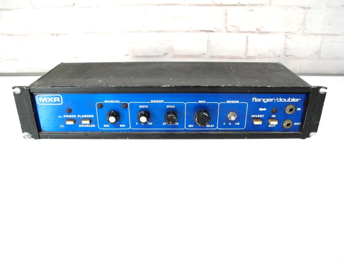MXR MX-126 1976 - 1979 Rare Vintage Rackmount Flanger / Doubler Profes ...