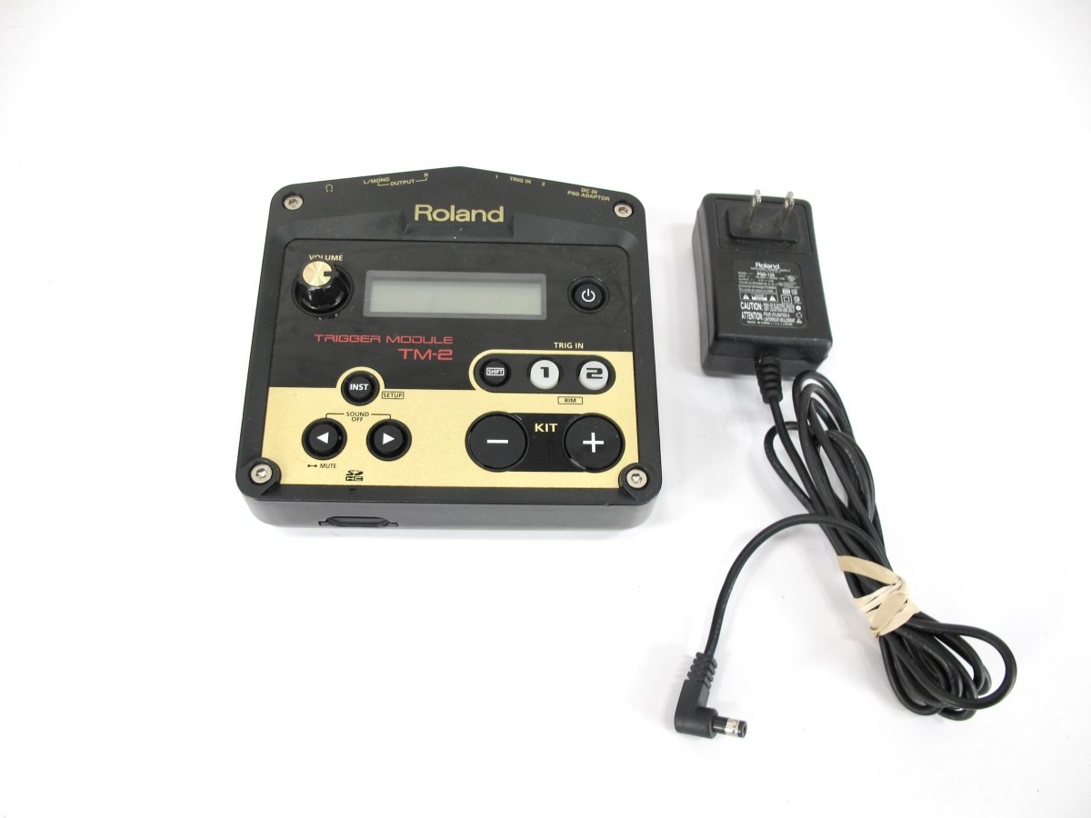 Roland TM-2 Ultra-Compact Acoustic Drum Trigger Module SDHC Card Suppo ...