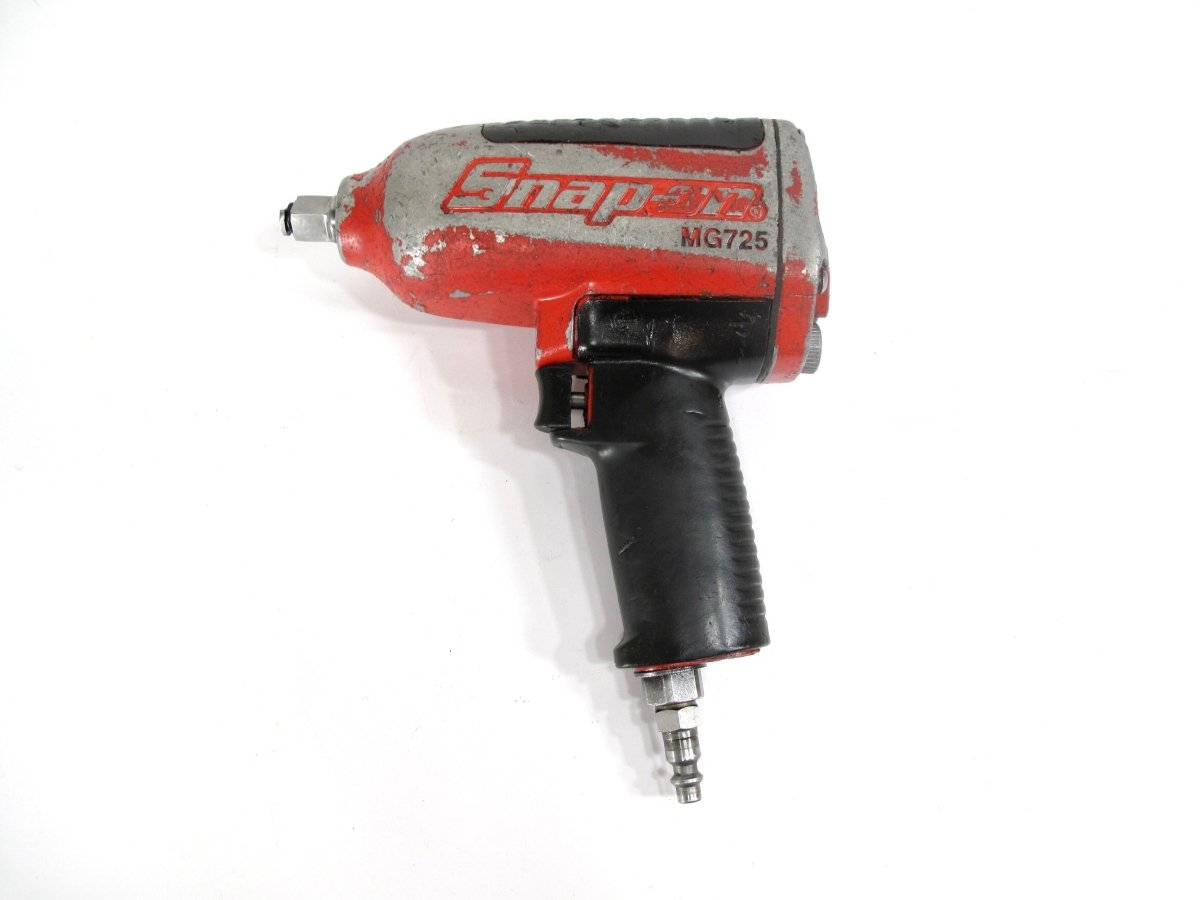 Snap-on Tools MG725 1/2" Drive Heavy-Duty Air Impact Wrench USA Red ...