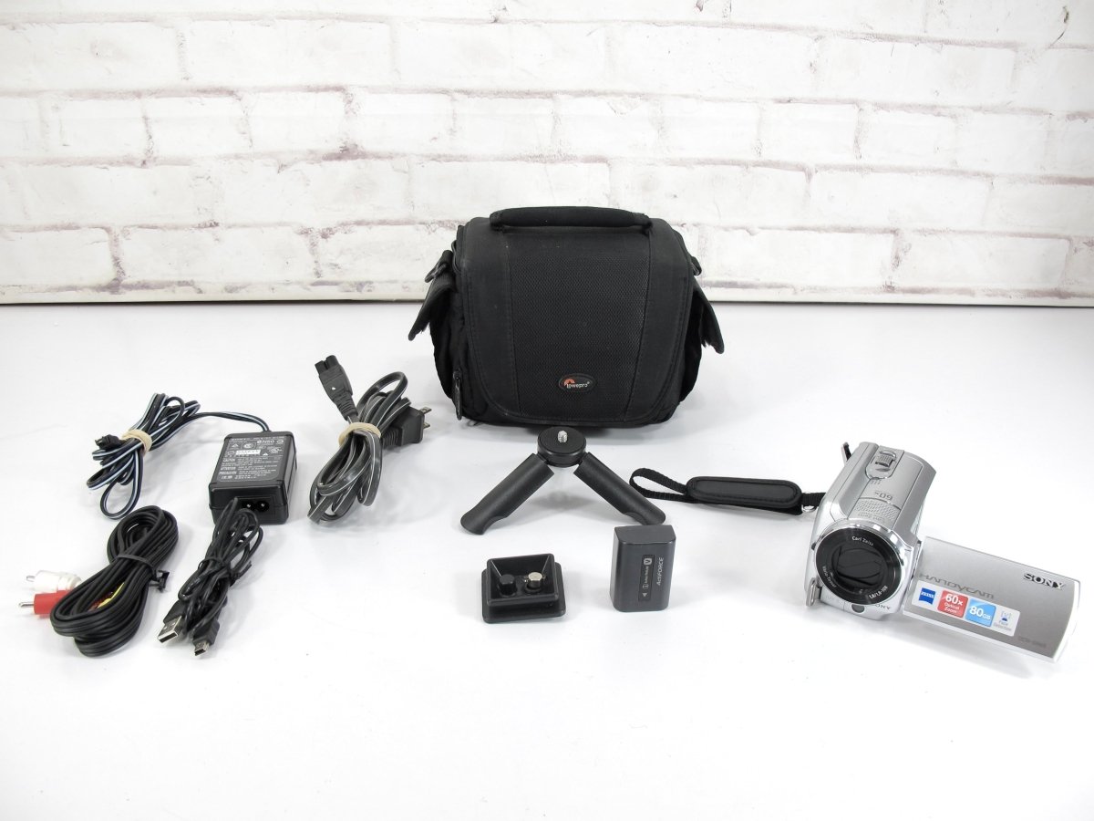 Sony Handycam DCR-SR68 80 GB HDD 60X Optical Zoom Digital Video Camera ...