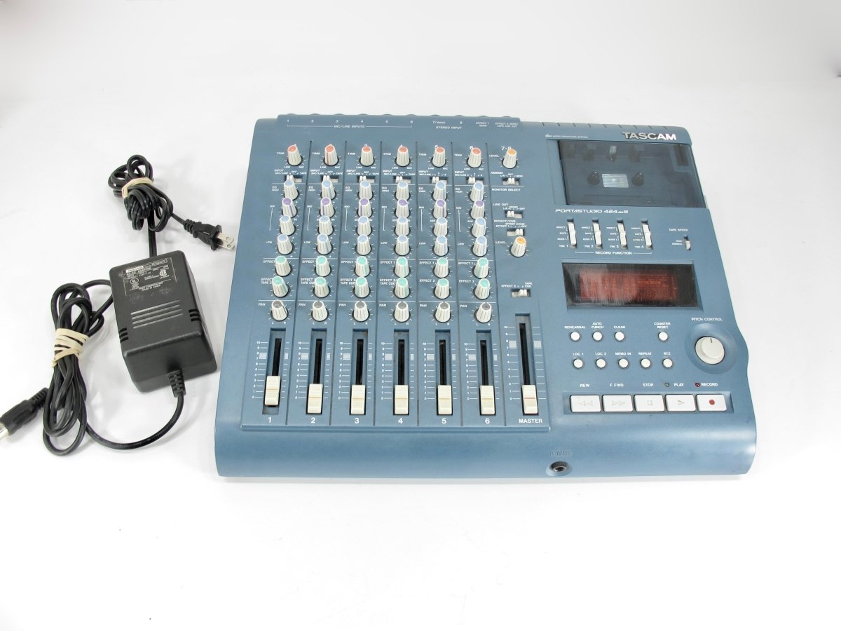 Tascam PortaStudio 424MKII Analog Cassette Multitrack Recorder 424 MK2 ...
