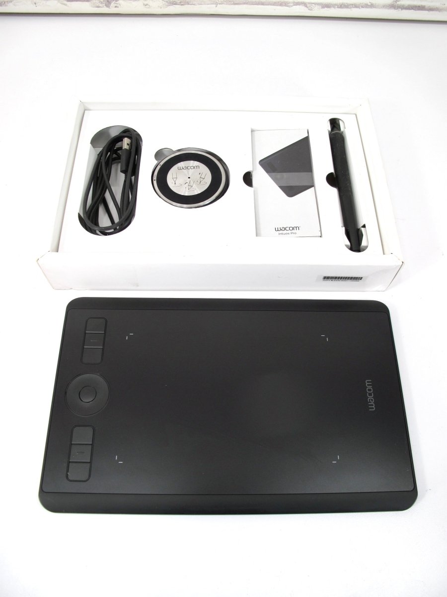 WACOM Intuos Pro Bluetooth Creative Pen Graphics Drawing Tablet Small ...
