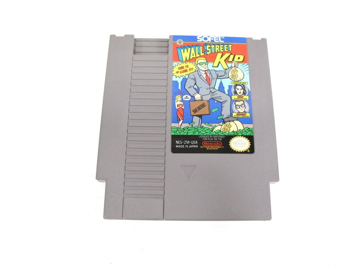 Wall Street Kid Nintendo NES Video Game Cartridge 1990 – ZeereeZ