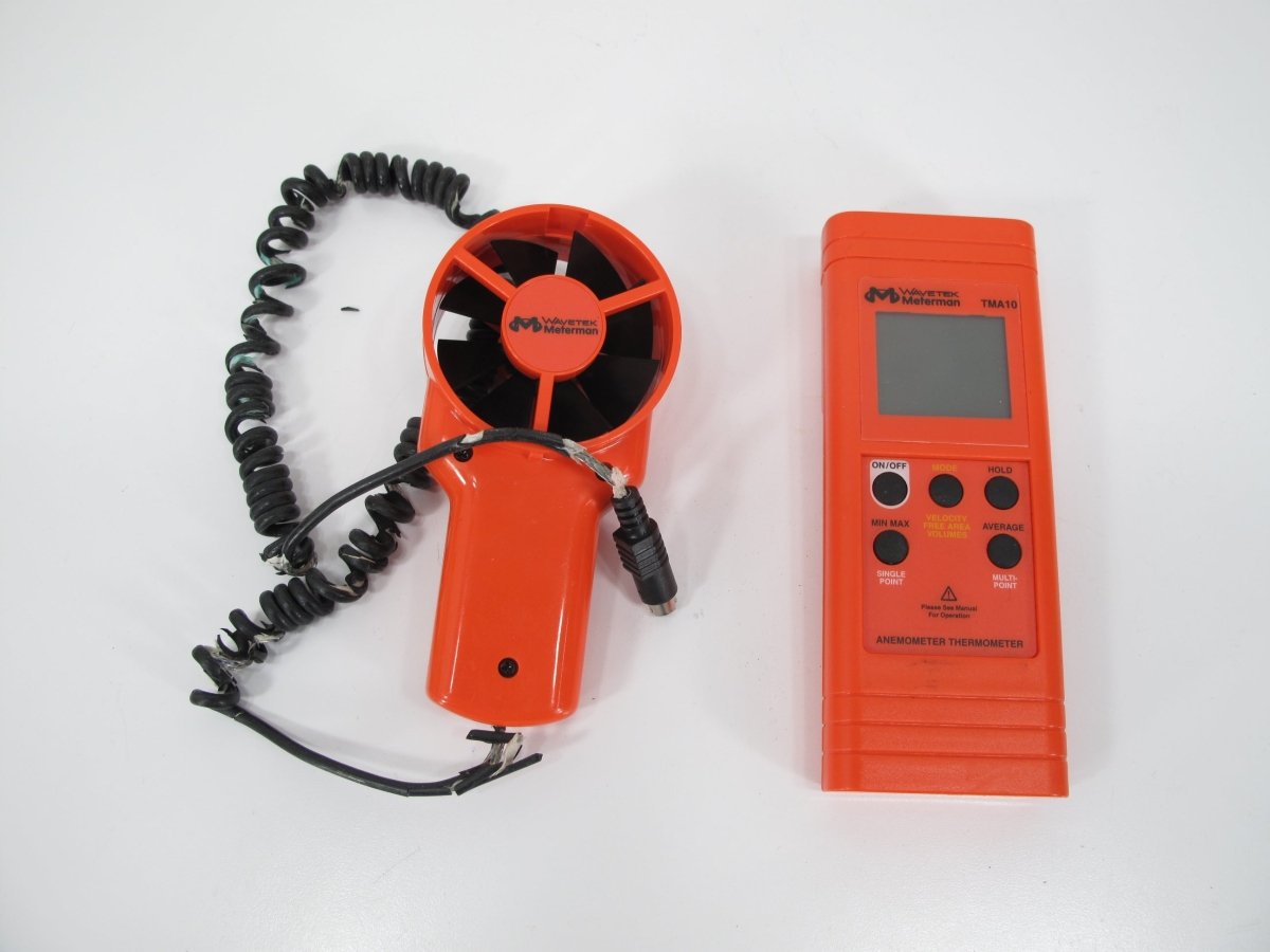 Wavetek Meterman TMA10 Anemometer Thermometer Testing Device – ZeereeZ