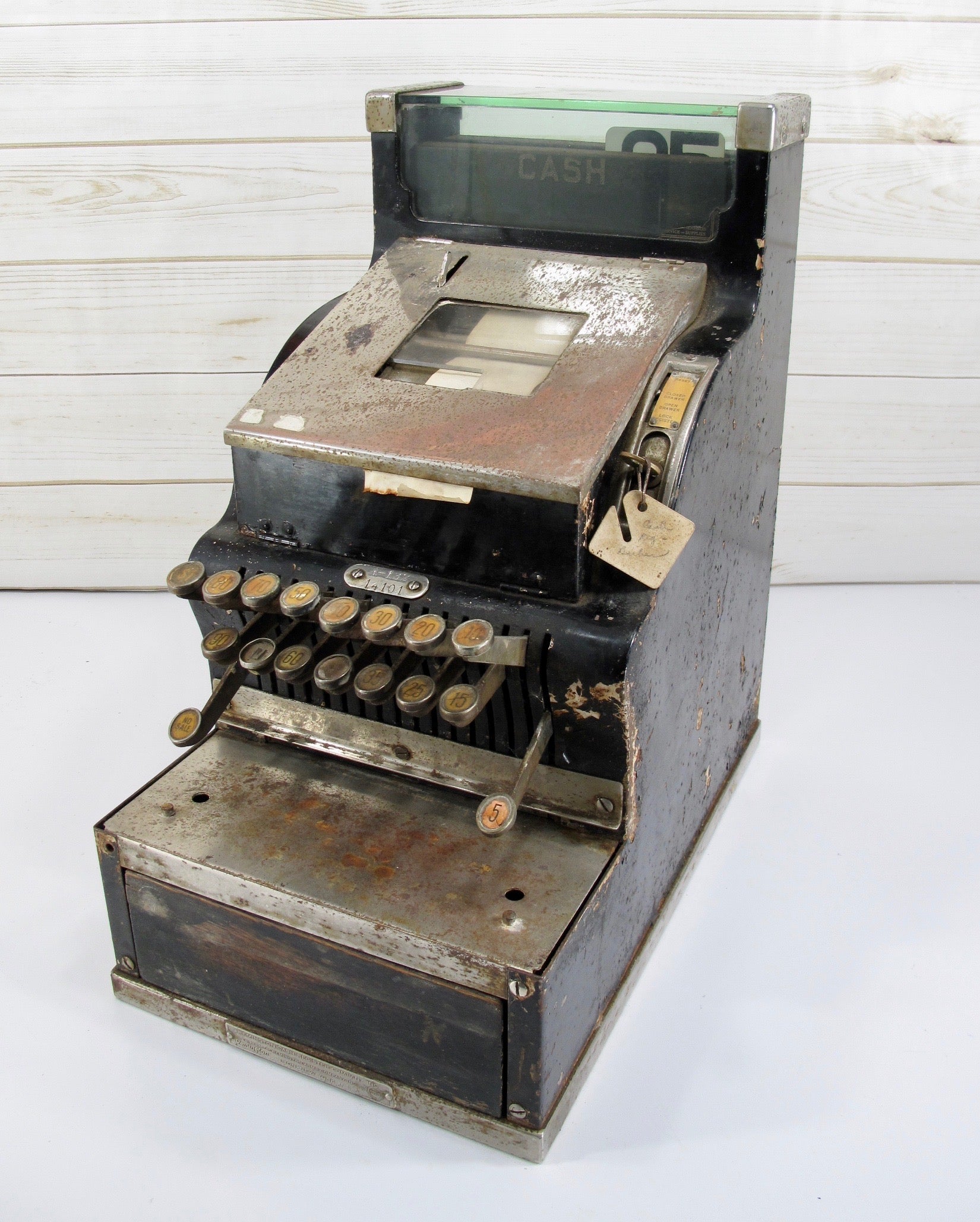 Remington A-132 Vintage 1920s Cash Register Serial Number 14101 – ZeereeZ