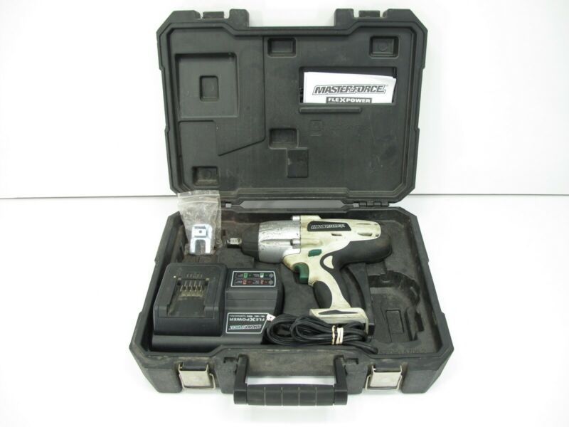 MasterForce FlexPower Heavy Duty Impact Wrench Driver 241-0407 20V 1/2 ...