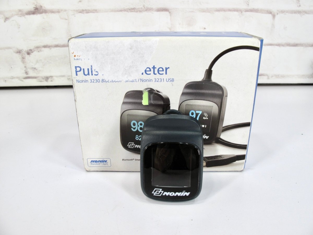NONIN Connect 3230 Finger Pulse Oximeter With Bluetooth Smart Connecti ...