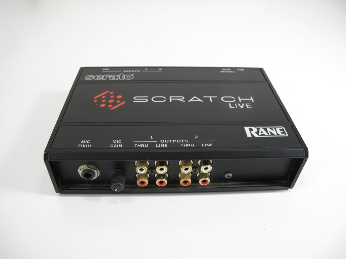 Rane Serato Scratch Live SL1 USB Audio DJ Vinyl Turntable Interface Bo ...