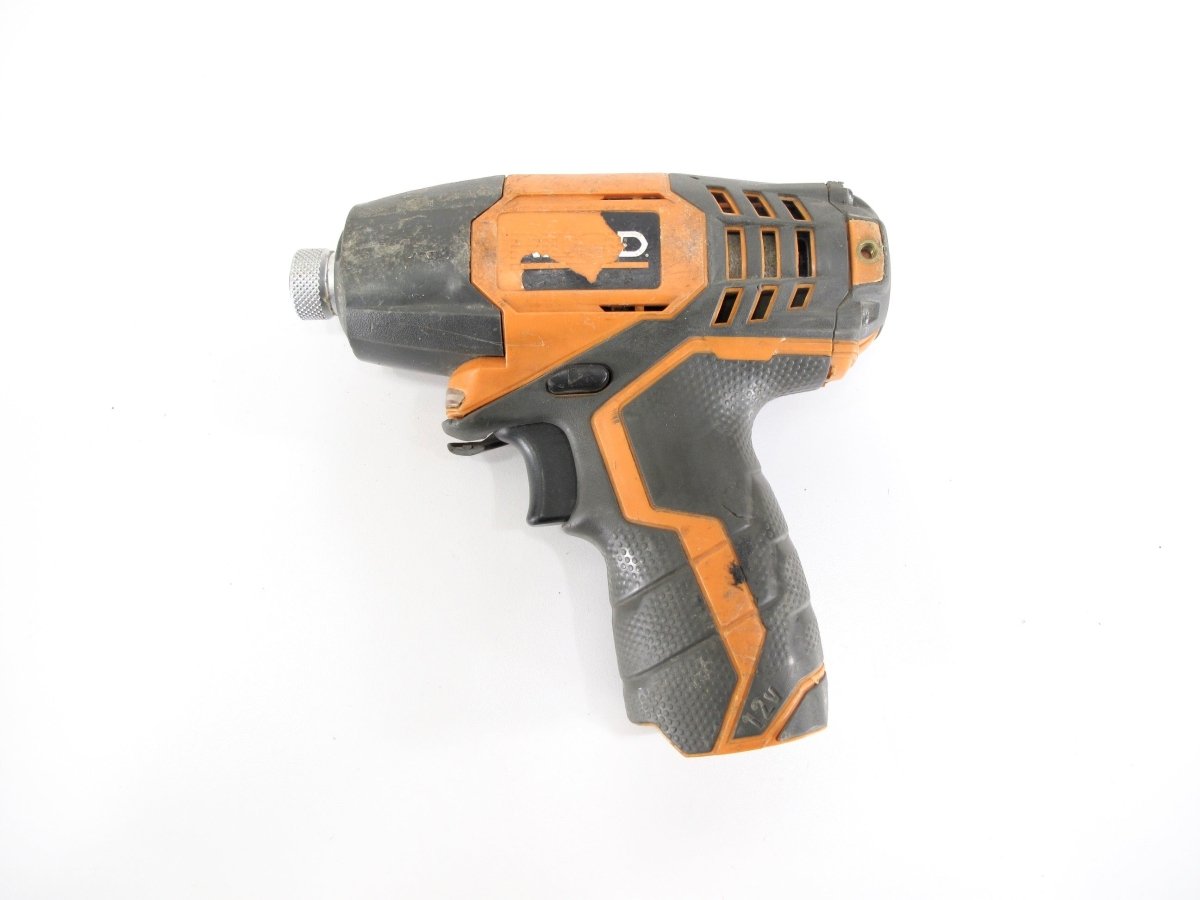 Ridgid R82230 12V Volt Lithium Ion 1/4" Cordless Hex Impact Driver ...