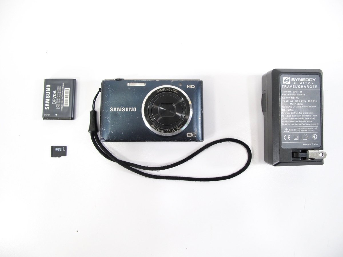 Samsung ST150F 16.2MP 5x Optical Zoom LCD WiFi HD Point & Shoot Camera ...