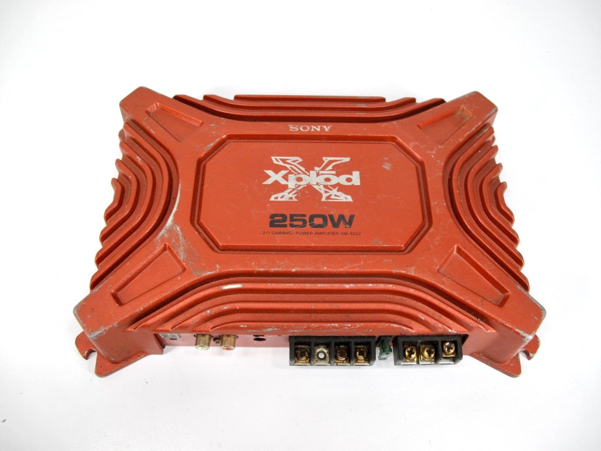 Sony Xplod XM-502Z 250 Watt 2 Channel Car Audio Amplifier – ZeereeZ