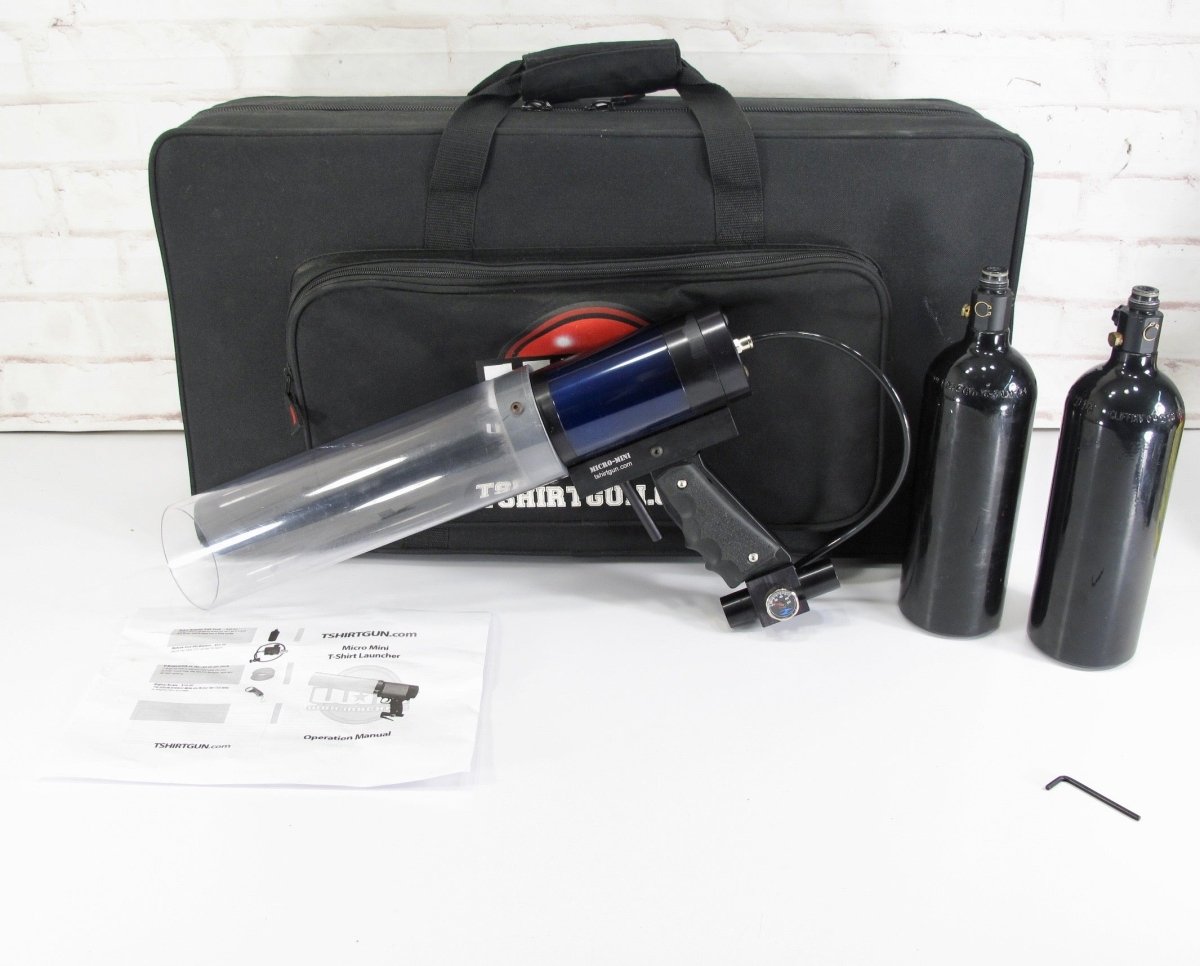 T-Shirt Gun Micro-Mini Promotional Event T-Shirt Launcher – ZeereeZ