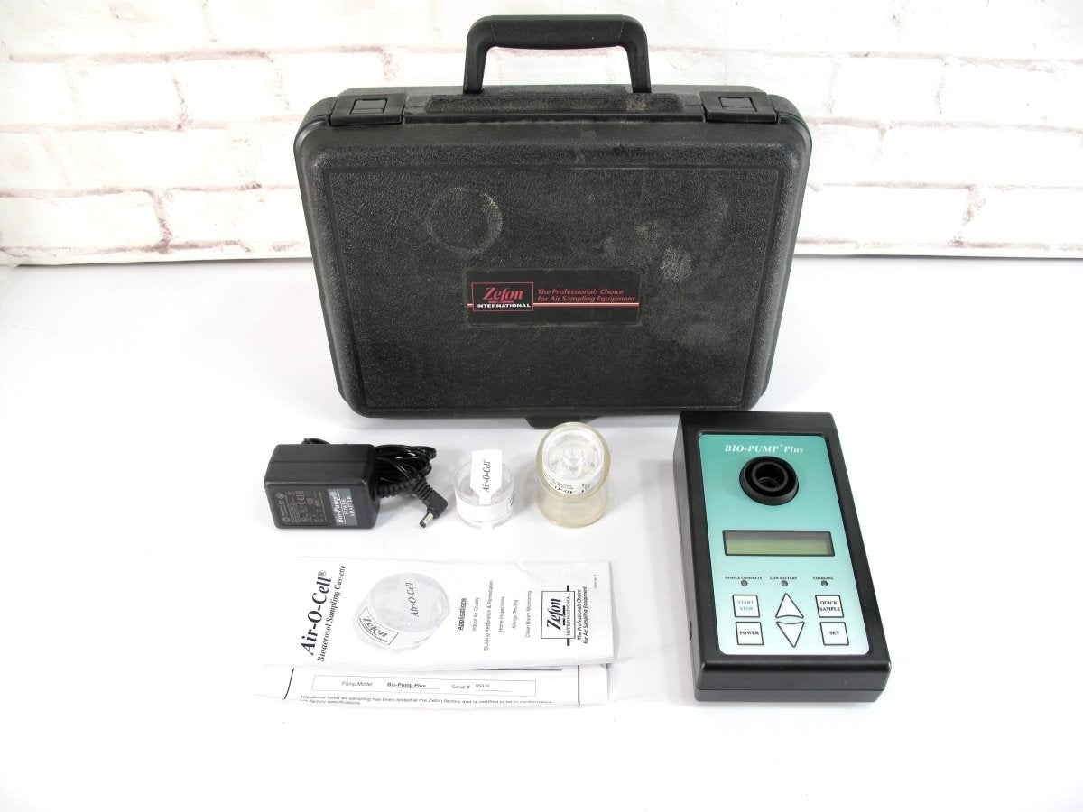 Zefon ZBP-205 Bio-Pump Plus IAQ Sampling Pump in Case Air-O-Cell – ZeereeZ