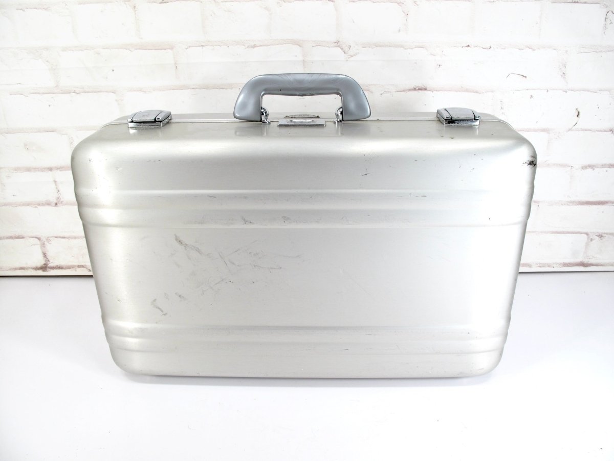 Zero Halliburton Vintage Aluminum Briefcase Camera Equipment Case 21”x ...